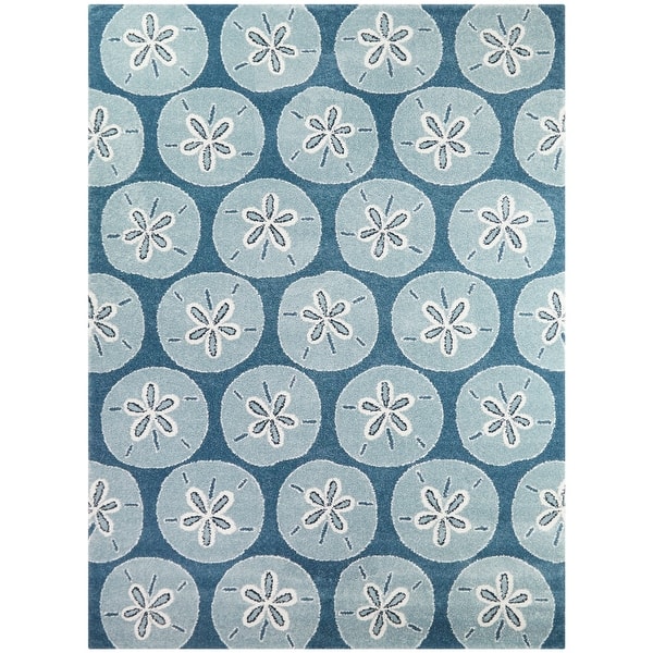 Edwards Coastal Sand Dollar Area Rug - Bed Bath & Beyond - 30511505