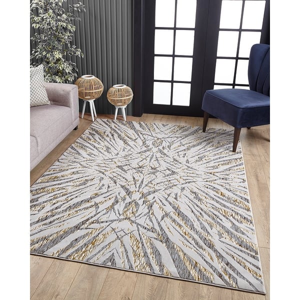 Domani Grace Mid-Century Glam Area Rug - On Sale - Bed Bath & Beyond ...