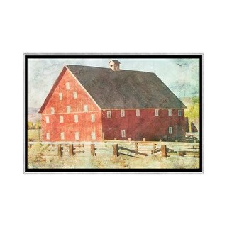 iCanvas "Big Red Barn " by Bluebird Barn Framed - Bed Bath & Beyond ...