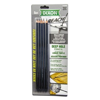 Dixon 14305 Reach Deep Hole Pencil, Black - Bed Bath & Beyond - 13541188