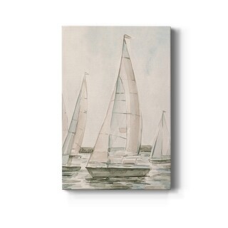 Sail Scribble I Premium Gallery Wrapped Canvas - Ready to Hang - Bed ...