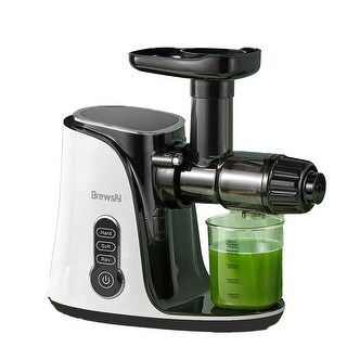 Slow Masticating Juicer Extractor with 2-Speed Modes & Quiet Motor ...