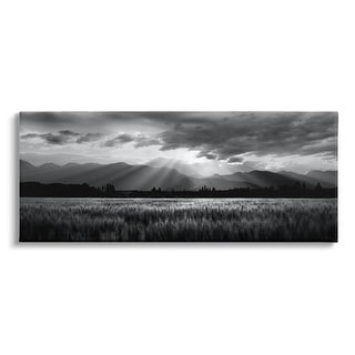 Stupell Sun Rays Field Landscape Canvas Wall Art Design by Steve Toole ...
