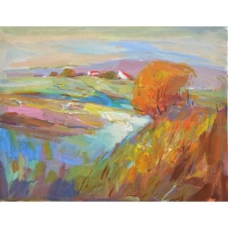 Whimsy Landscape 1 Wrap for Wall Decor - 48x36x2 inches - Bed Bath ...