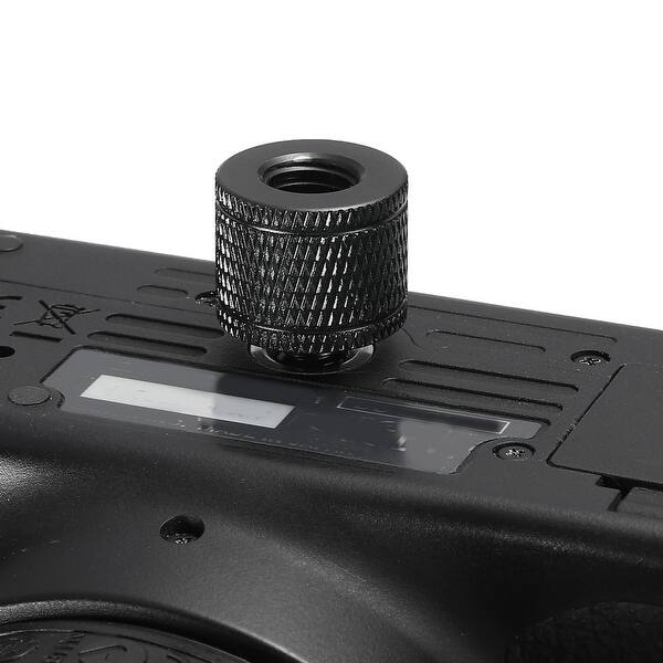 Mic Stand Adapter 3/8 Female to 1/4 Male for Microphone Stand Black 2 ...