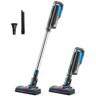 Cordless 6 in 1 Handheld Stick Vacuum Cleaner with Detachable Battery ...