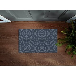 TARGET DENIM with Rubberized non-slip Backing Indoor|Outdoor Mat By ...