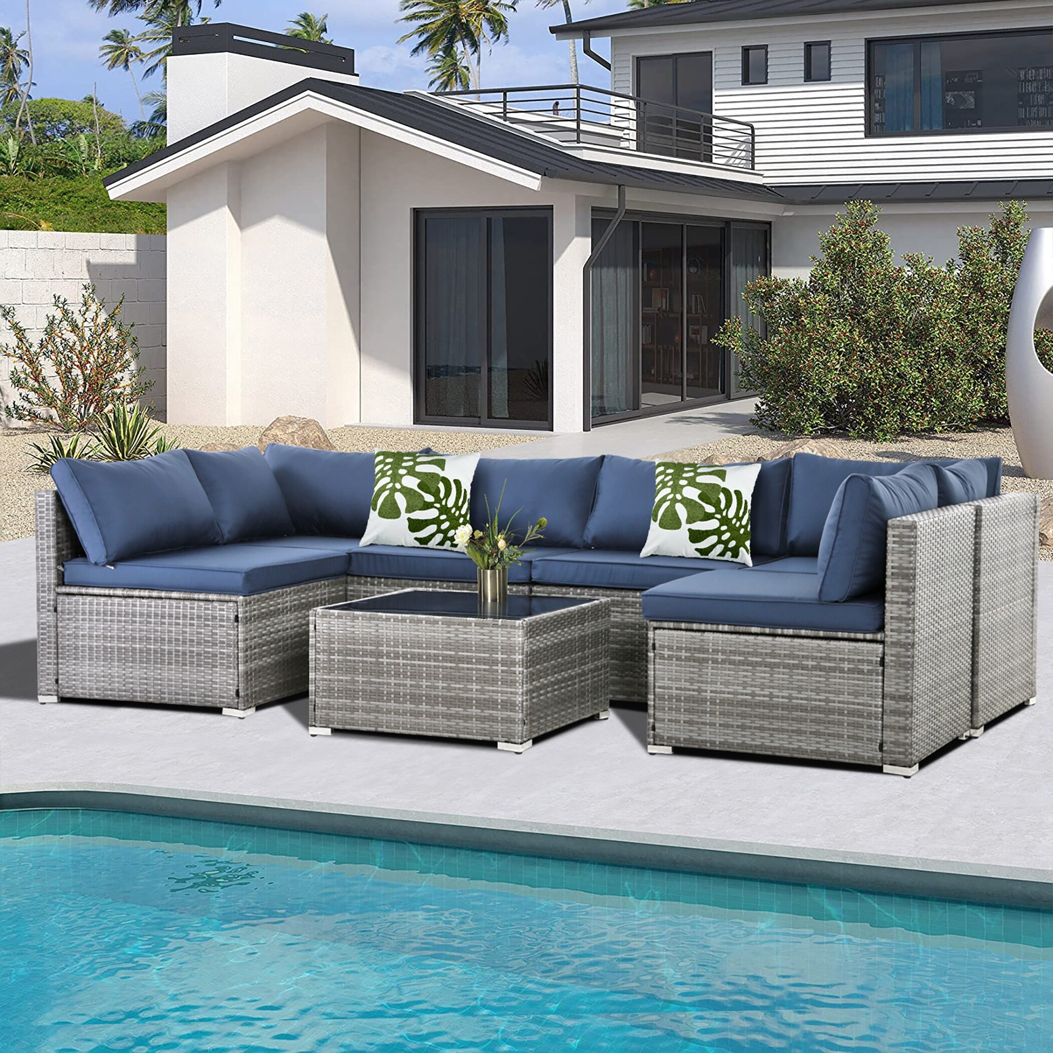 Blue Patio Conversation Sets - Bed Bath & Beyond