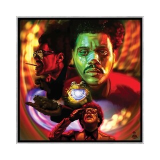 iCanvas "The Weeknd / After Hours" by Mikey Camarda Framed - Bed Bath ...