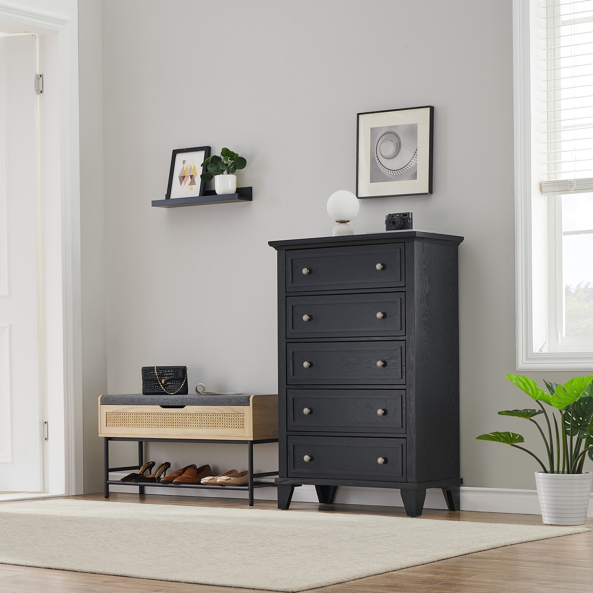 Dresser for Bedroom with 5 Drawers - On Sale - Bed Bath & Beyond - 37980821