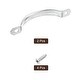 Stainless Steel Door Pull Handles, 2Pcs Door Handle with Screws - Bed ...