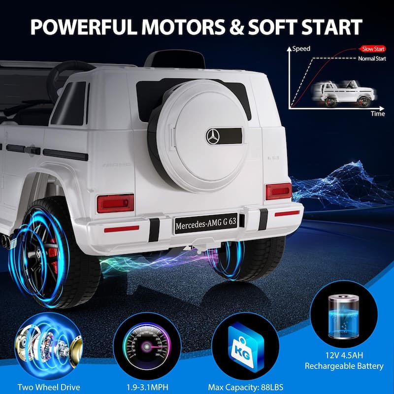 Licensed Mercedes-Benz G63 Electric Vehicles - Bed Bath & Beyond - 39014523