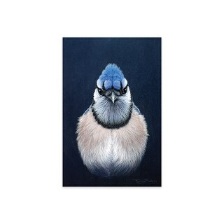 Blue Jay Print On Acrylic Glass by Jeremy Paul - Bed Bath & Beyond ...