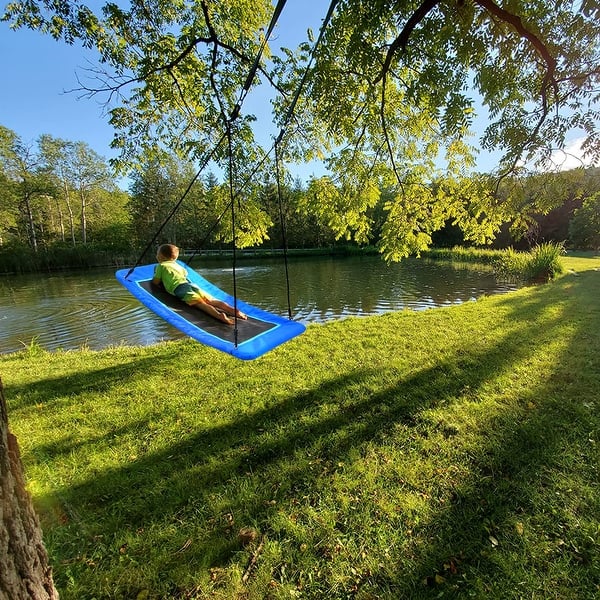 hanging bed swing tree