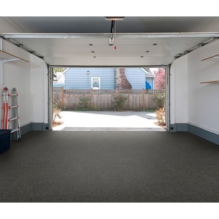 Foss Floors Contempo 24"x24" Peel and Stick Indoor/Outdoor Carpet Tiles ...