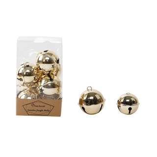 Bells 8Pcs In Pvc Box, Gold - Bed Bath & Beyond - 36031026