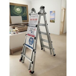 5-step Aluminum Multi-Purpose Professional Ladder - Bed Bath & Beyond ...
