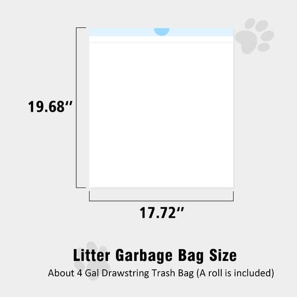 cat litter box chart