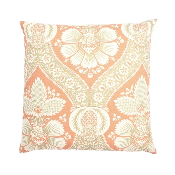 peach patterned cushions
