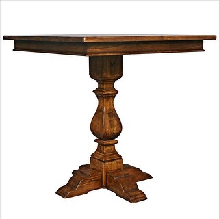 Design Toscano Merseyside Pub Petite Pedestal Dining Table - Bed Bath & Beyond - 40123715