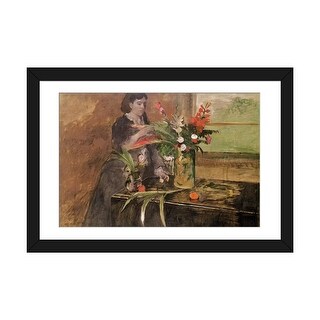 iCanvas "Young woman arranging flowers, 1872" by Edgar Degas - Bed Bath ...