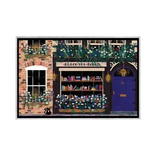 iCanvas "Book Shop Front" by Joy Laforme Framed - Bed Bath & Beyond ...