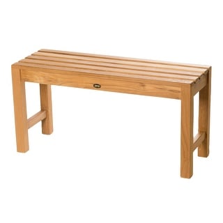 Teak Shower Bench Coach 36" (90 cm) - Bed Bath & Beyond - 39190059
