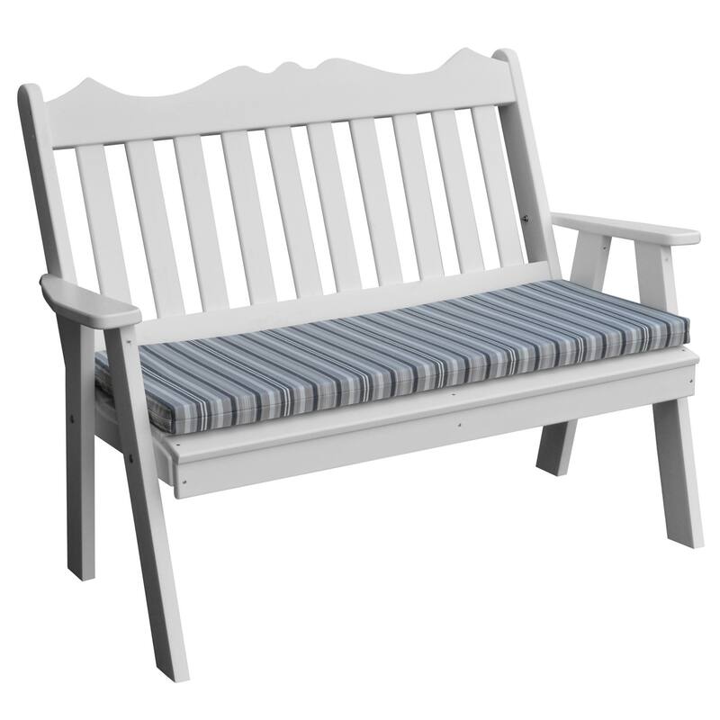 Poly 4' Royal English Garden Bench - Overstock - 21482931