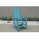 Rocking Chair Navy Blue Color, Suitable For All Seasons: Outdoor Lounge ...