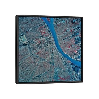 iCanvas "Detroit, Michigan" by Stocktrek Images Framed - Bed Bath ...