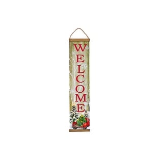 Christmas Led Vertical Banner Welcome Truck - Bed Bath & Beyond - 38431469