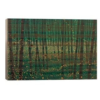 Lightning Bugs Print On Wood by DB Waterman - Multi-Color - Bed Bath ...