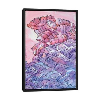 iCanvas "A Fine Yoga Spot, (Vertical)" by Gerardo Segismundo Framed ...