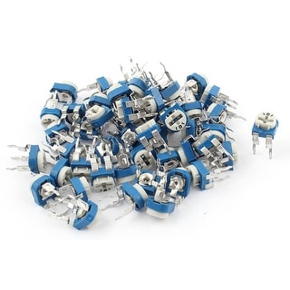 50Pcs 100 ohm Vertical PCB Preset Variable Resistor Trimmer ...