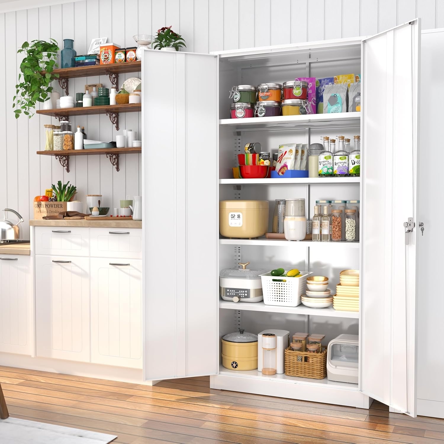 Locking Pantry Cabinets Bed Bath Beyond