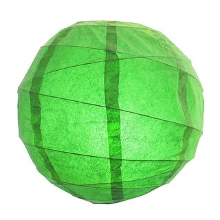 Set of 5 Green Round Criss Cross Paper Lantern 12" - Bed Bath & Beyond ...