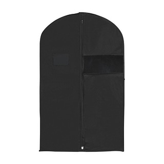 60 Inch Garment Bag, Hanging Suit Bag for Closet Clothes Storage, Black ...
