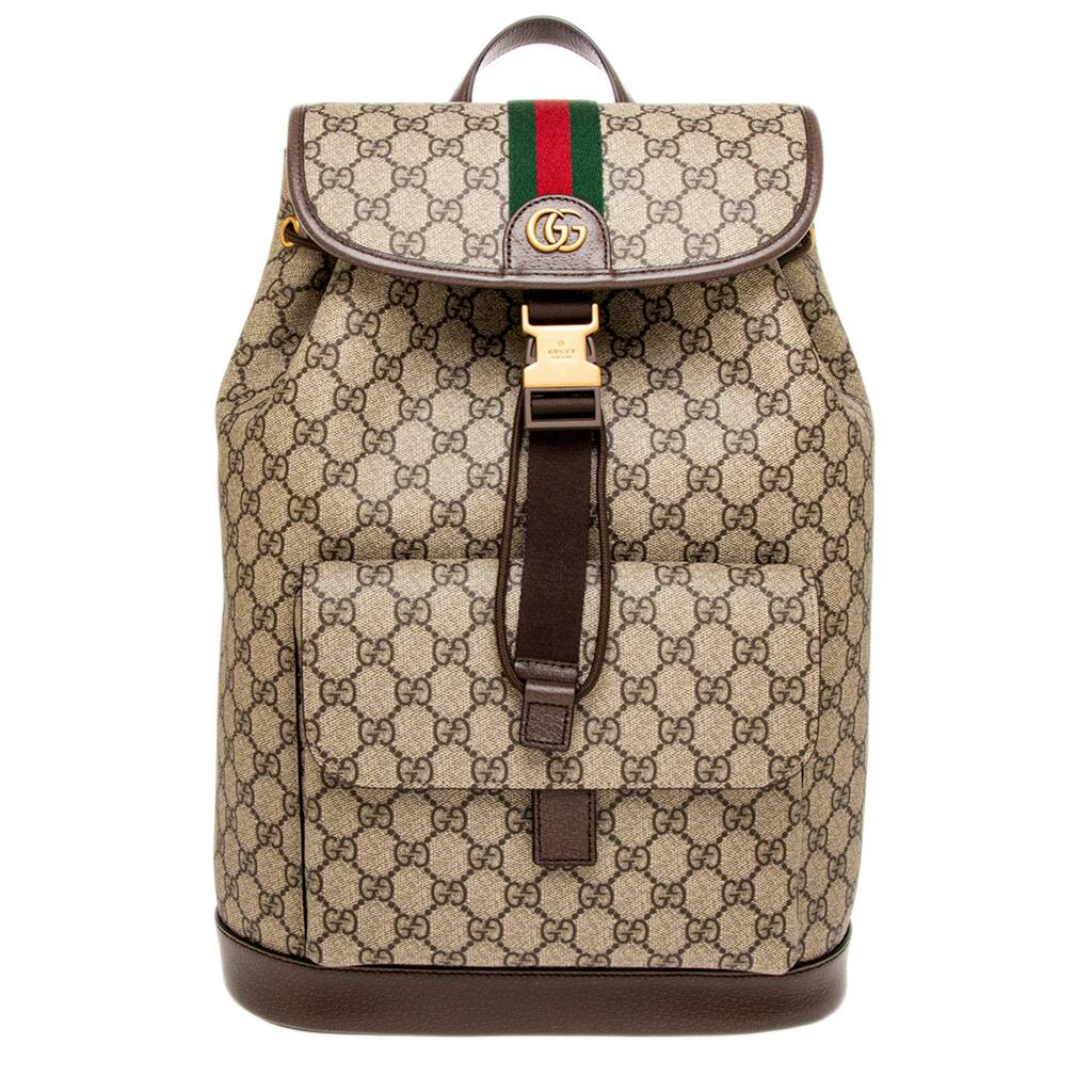 Gucci Men's Ophidia Small Backpack - Beige - Overstock - 43480616