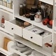 Multifunctional Kitchen Cabinetand Wine Cabinet Wine Glass Rack Pantry ...