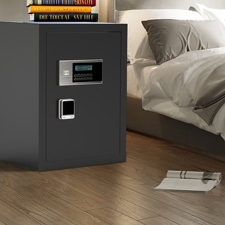 Rectangle Fireproof Safe Box with Combination Lock、Key Lock and Knob ...