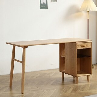 Burlywood Rectangular Solid Wood desks - Bed Bath & Beyond - 41291908