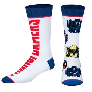 Transformers Pop Art Split Crew Socks - Bed Bath & Beyond - 41385822