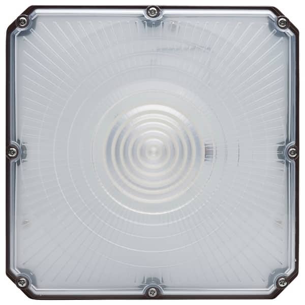 8.5 Inch LED Field Selectable Canopy Fixture 25/30/40W 3K/4K/5K CCT ...