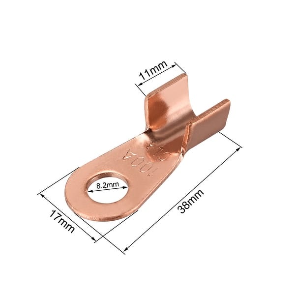 Open-End Copper Crimp Terminal Lugs Battery Cable Connector - Bed Bath ...