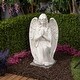 Alpine Corporation MCC830 Kneeling Praying Angel Statue, Meaningful ...