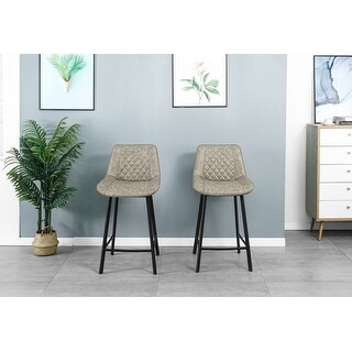 High quality modern cheap high bar stool Leather bar chair(set of 2 ...