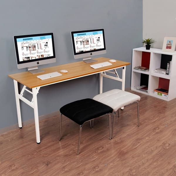 47 inches Folding Table Computer Desk Portable ActivityTable Conference ...