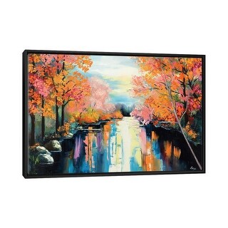 iCanvas "Autumn Flow" by Lana Frey Framed - Bed Bath & Beyond - 37140812