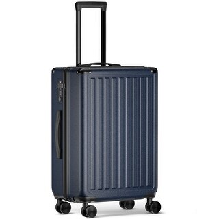 3pc Luggage Set Expandable ABS Hardshell Light Blue Luggage with TSA ...