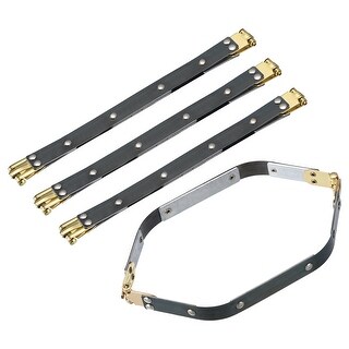 Metal Internal Flex Frames,Hexagon Lock Frame Kiss Lock Bag - Silver ...